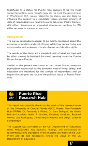 2024 Puerto Ricans in Florida Survey - Puerto Rico Research Hub